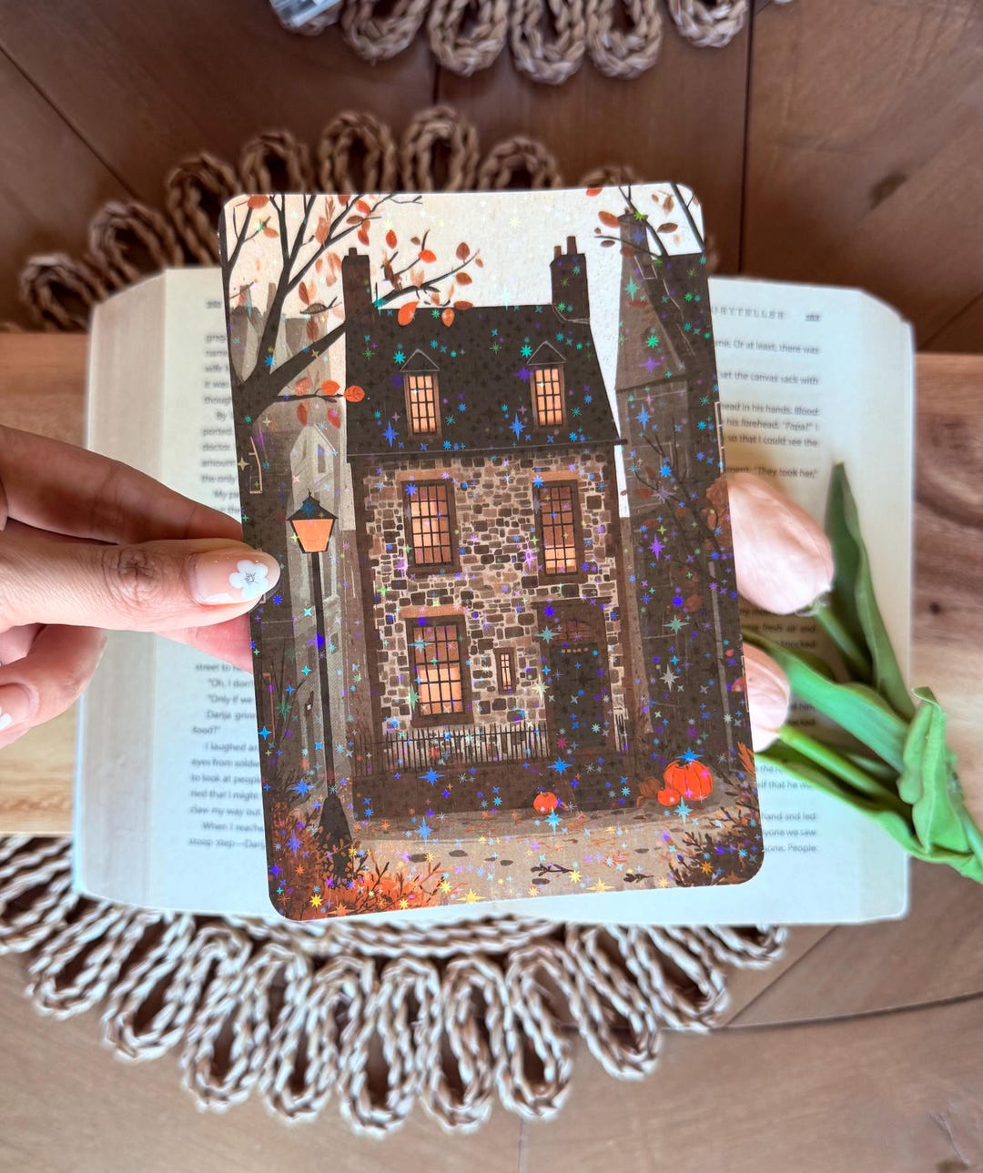Eerie Fall Bookshop Kindle Insert for Kindles - Etsy