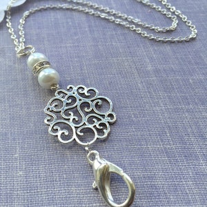 Lanyard, Badge Holder, Lanyard Chain, Id Card Necklace, Id Card Chain ...