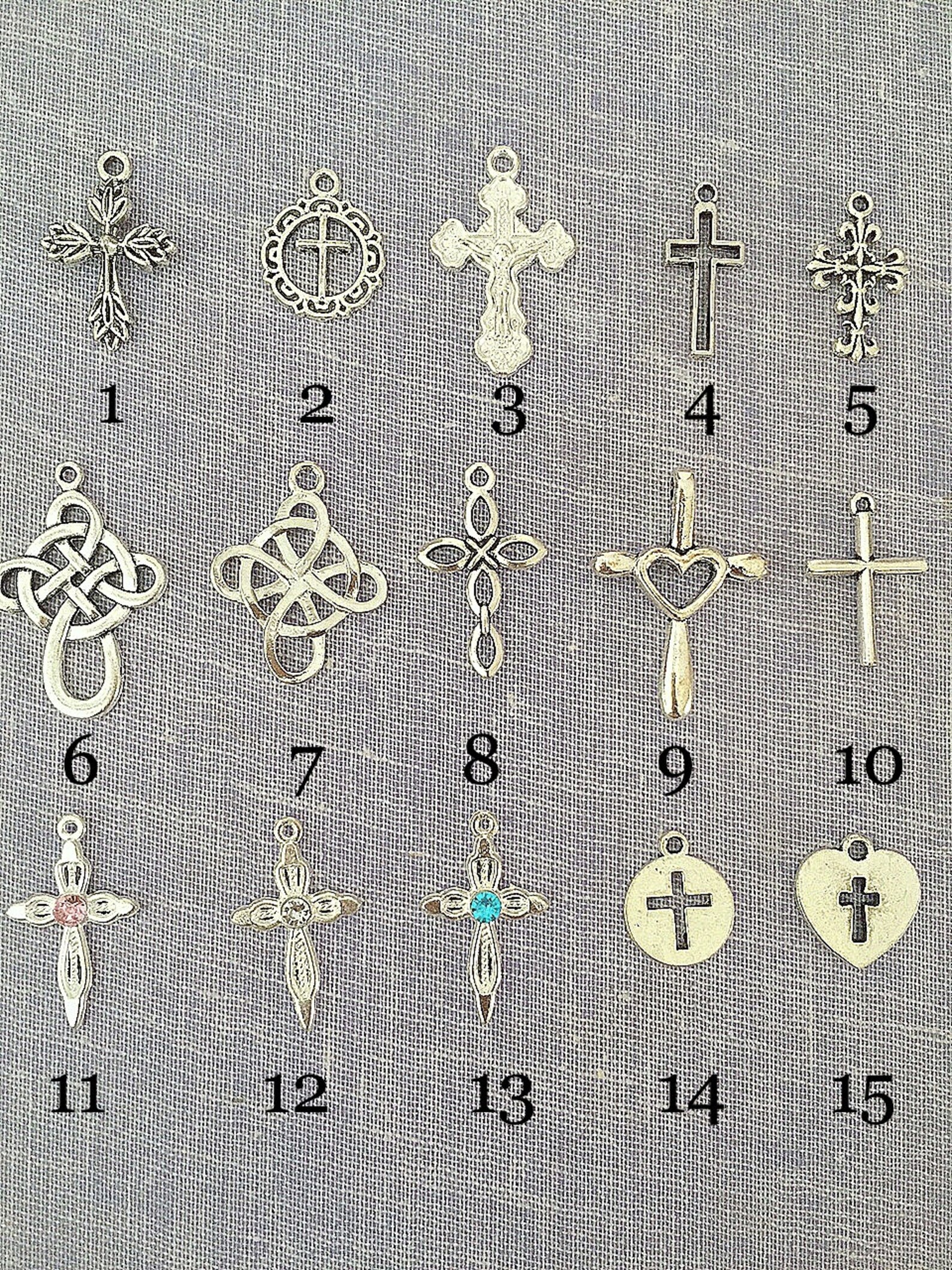 Baptism Favor, Baptism Charm, Cross Keychain, Communion Favor ...