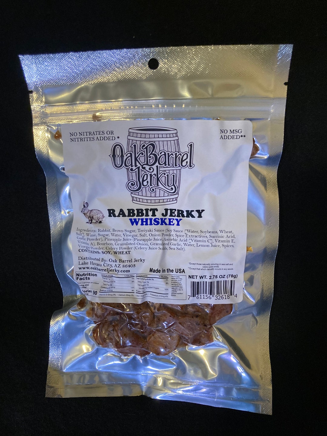 Gourmet Whiskey Rabbit Jerky - Etsy