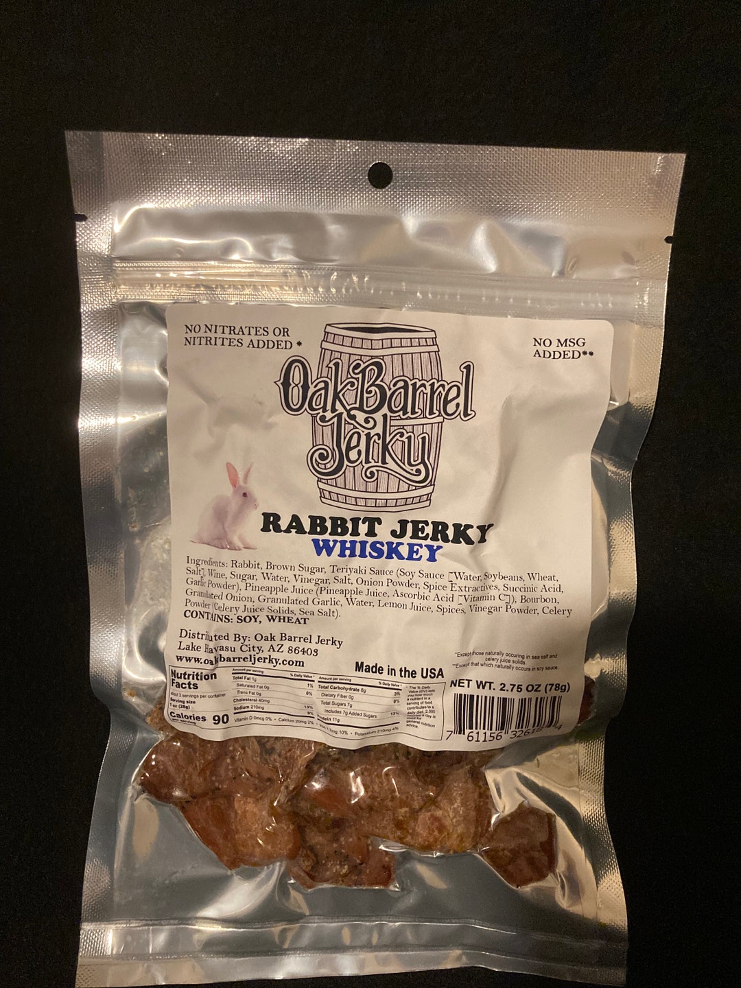 Gourmet Whiskey Rabbit Jerky - Etsy