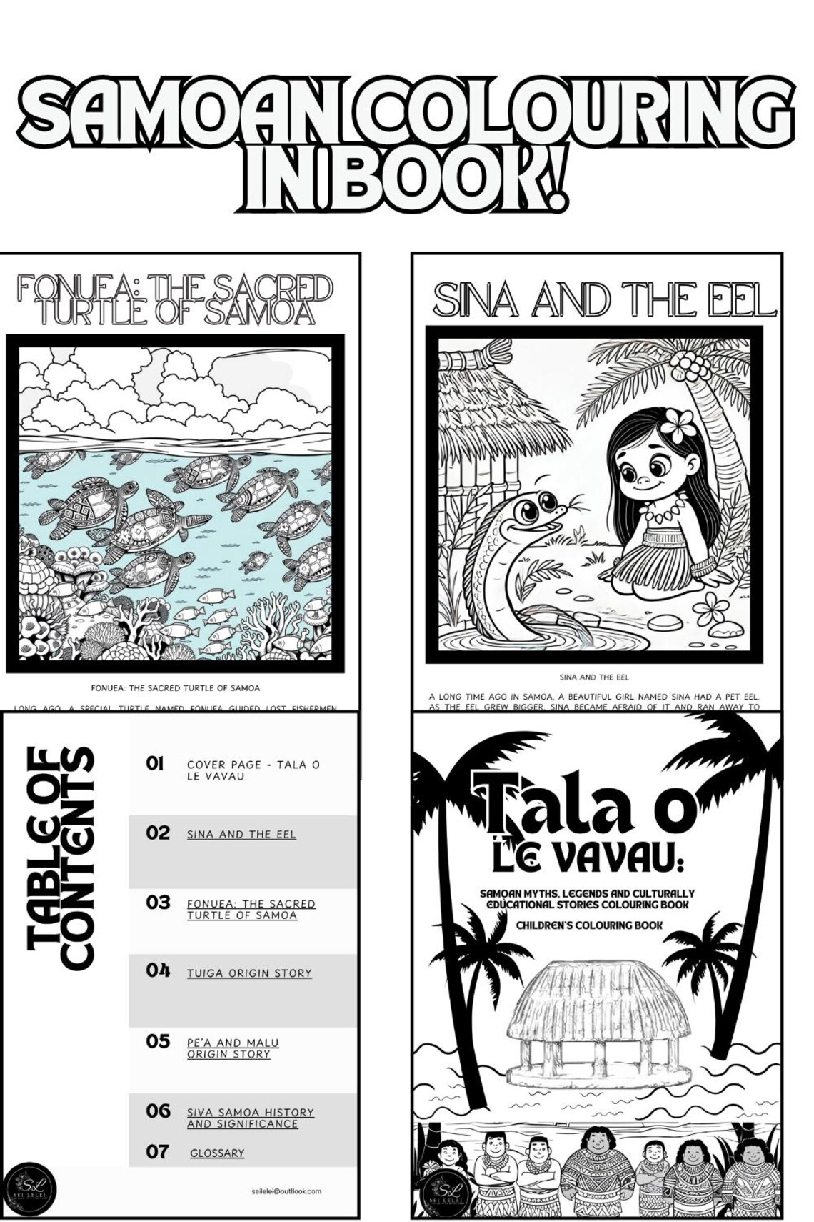 Tala O Le Vavau: Samoan Myths, Legends & Cultural Stories – Coloring ...
