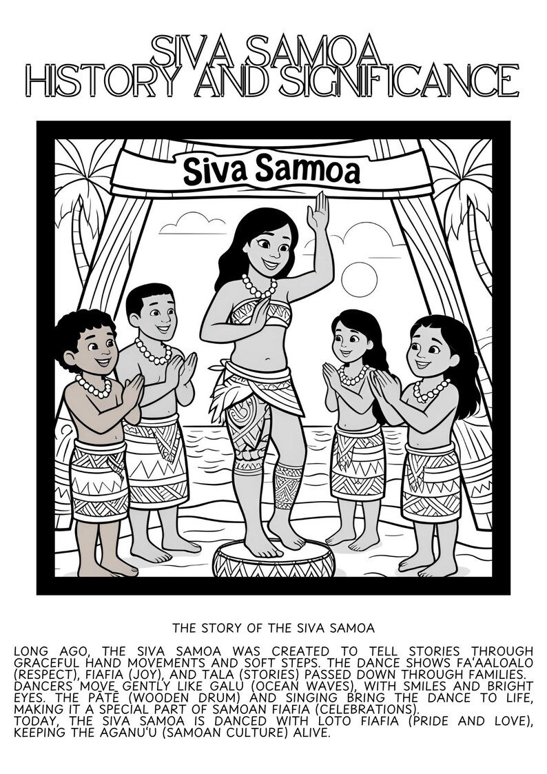 Tala O Le Vavau: Samoan Myths, Legends & Cultural Stories – Coloring ...