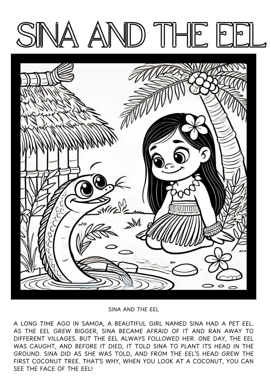 Tala O Le Vavau: Samoan Myths, Legends & Cultural Stories – Coloring ...