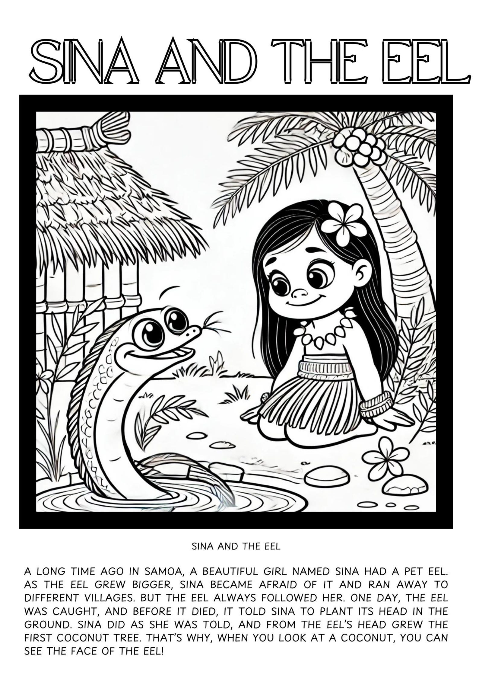 Tala O Le Vavau: Samoan Myths, Legends & Cultural Stories – Coloring ...