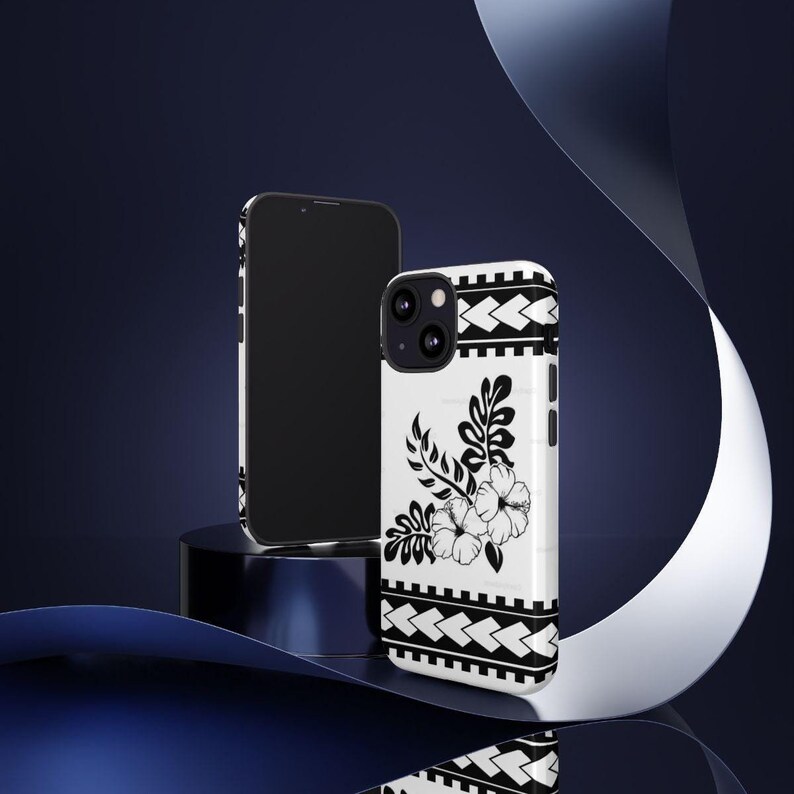 Samoan Tribal Patterns With Floral Centre Tough iPhone Case - Etsy