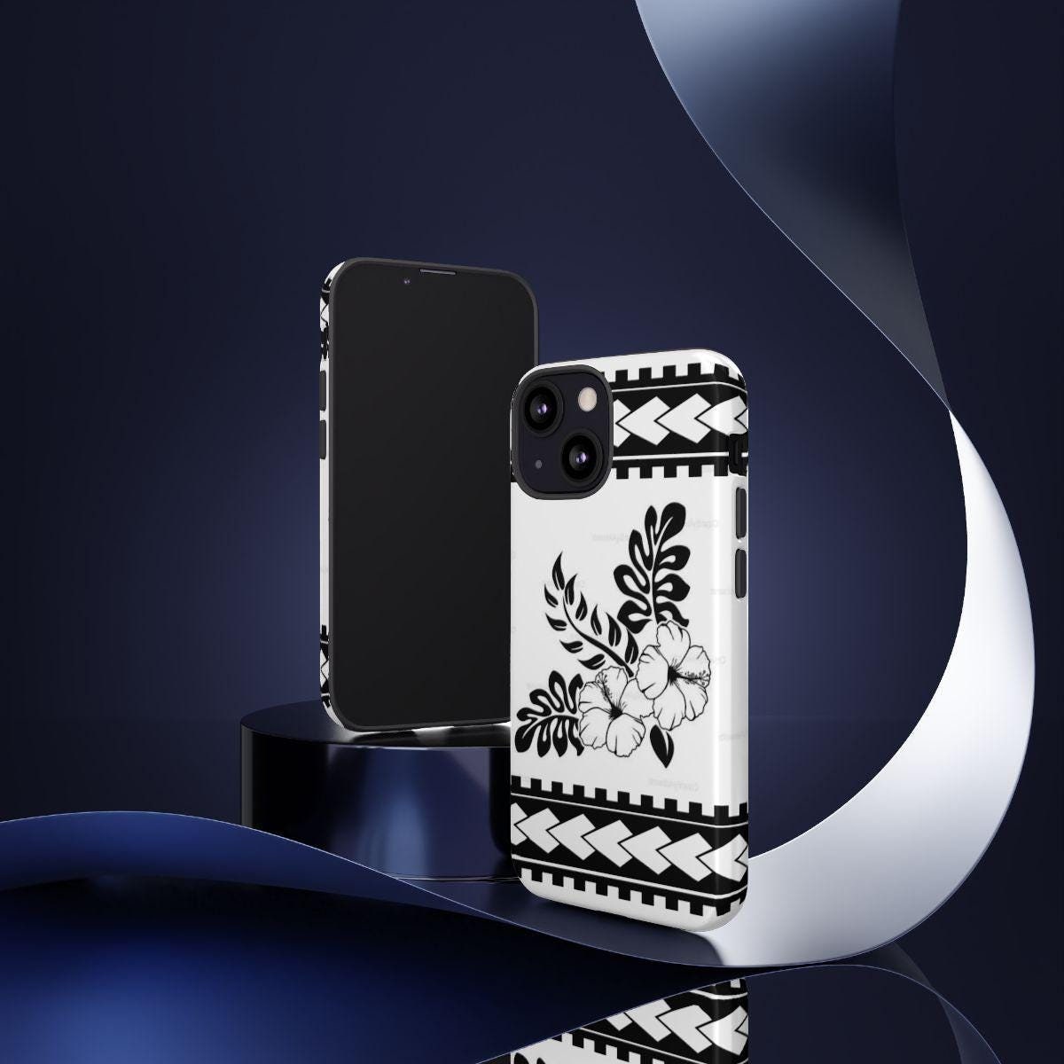 Samoan Tribal Patterns With Floral Centre Tough iPhone Case - Etsy