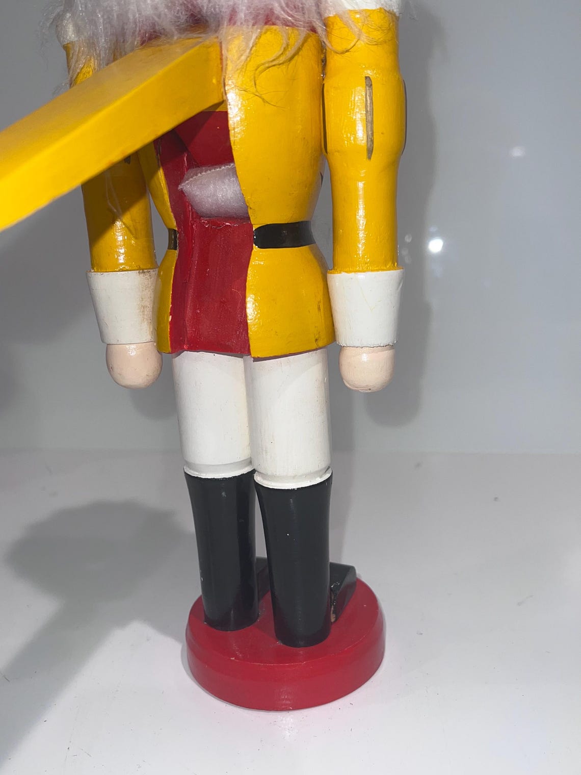 Vintage Hand-painted Wooden Nutcracker 14 Inches Tall - Etsy