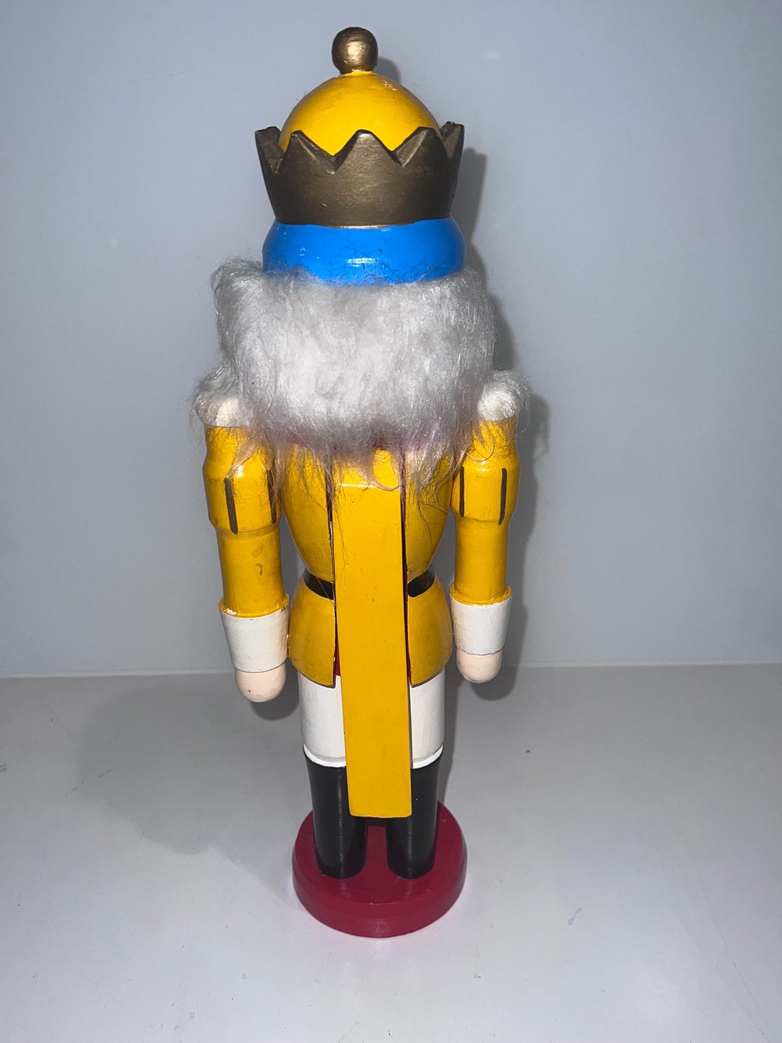 Vintage Hand-painted Wooden Nutcracker 14 Inches Tall - Etsy
