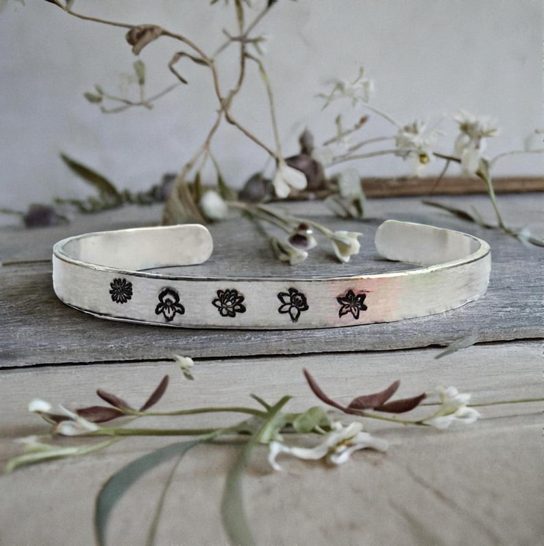 Personalized Metal Cuffs With Inspiring, Customizable Messages - Etsy