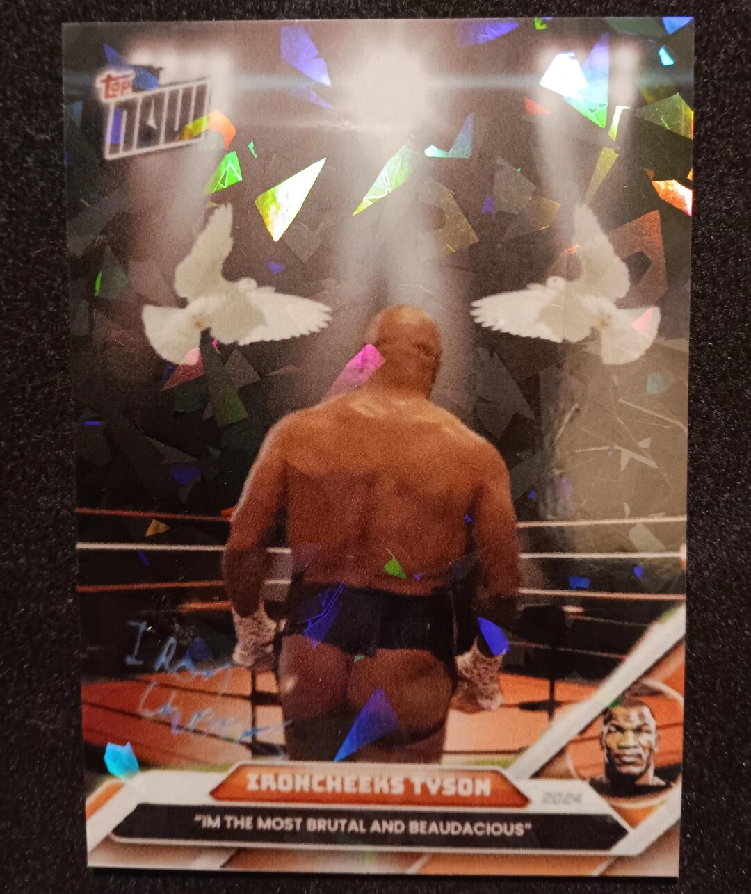 Mike Tyson Vs Jake Paul Sports Card - Etsy