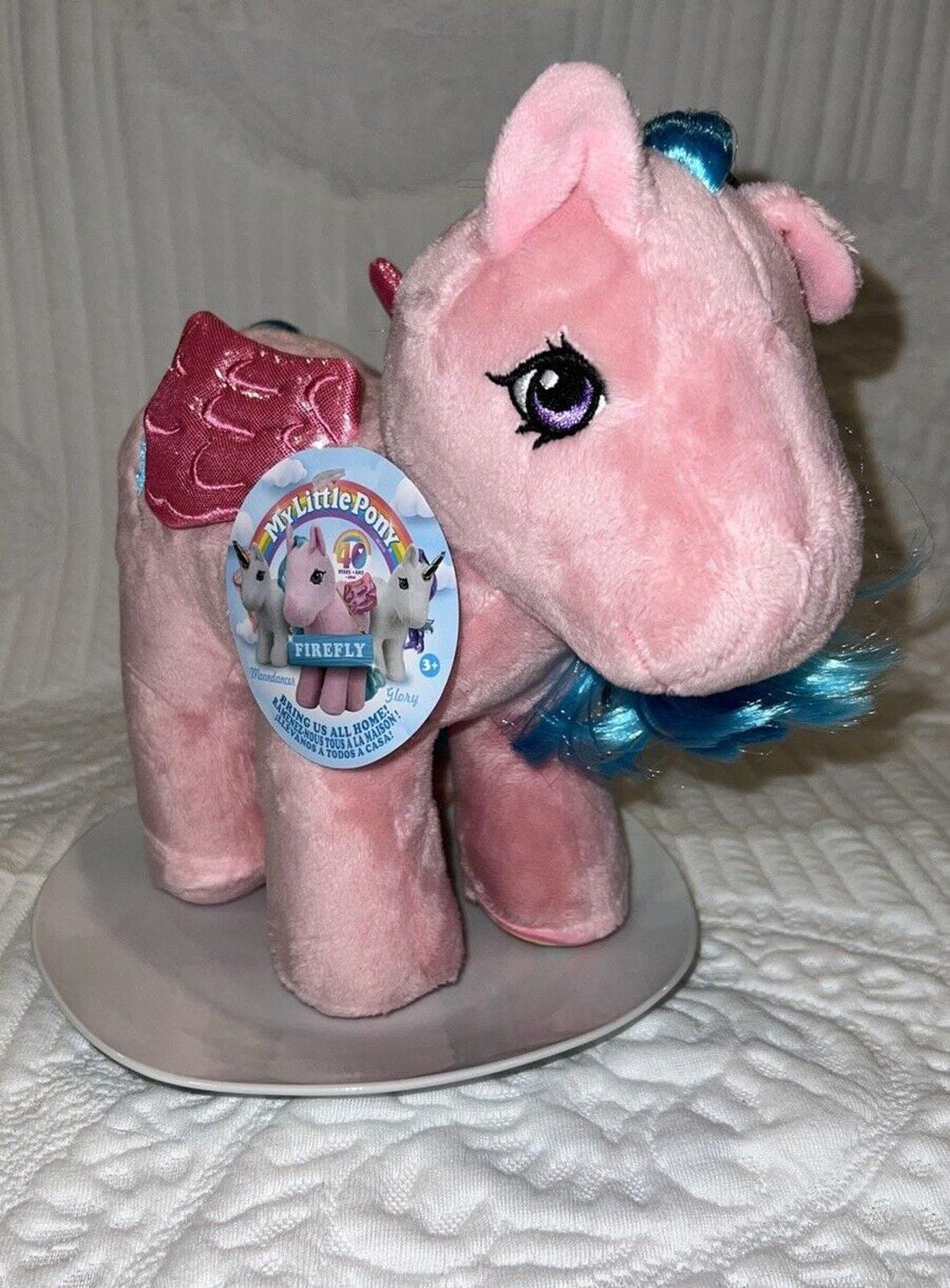 My Little Pony 40th Anniversary Plush Firefly Hasbro MLP 35331 Limited ...