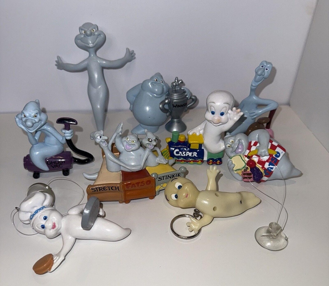 9 1990’s Casper the Friendly Ghost Vintage Figurines LOT Ghosts Stinky ...