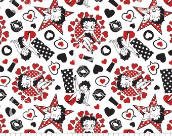 Betty boop fabric | Etsy