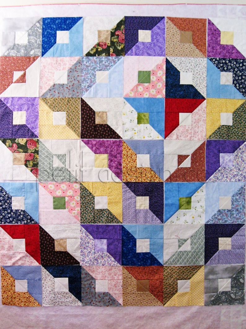 PARADIGM SHIFT ©201O Modern Quilt Pattern by Nellie J Designs | Etsy