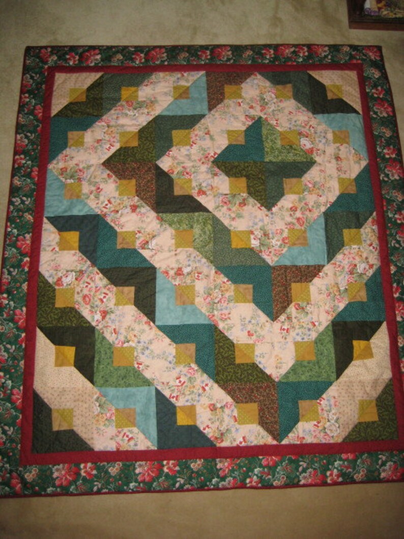 PARADIGM SHIFT ©201O Modern Quilt Pattern by Nellie J Designs - NJD110 - Paradigm Shift Quilt ...