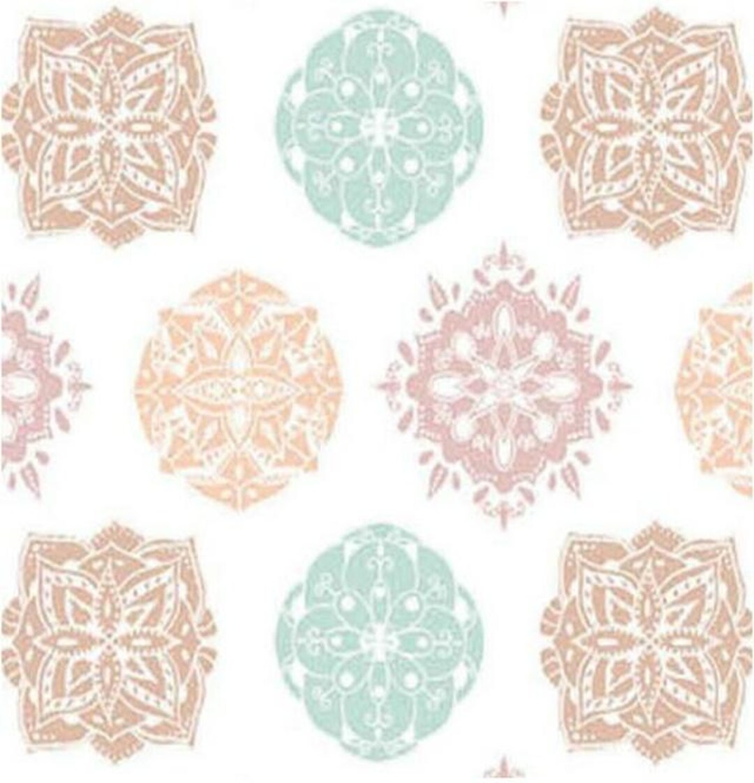 Mandalas by Omstoppable Collection Fabric (ZD-78102-001) – 100% Cotton ...