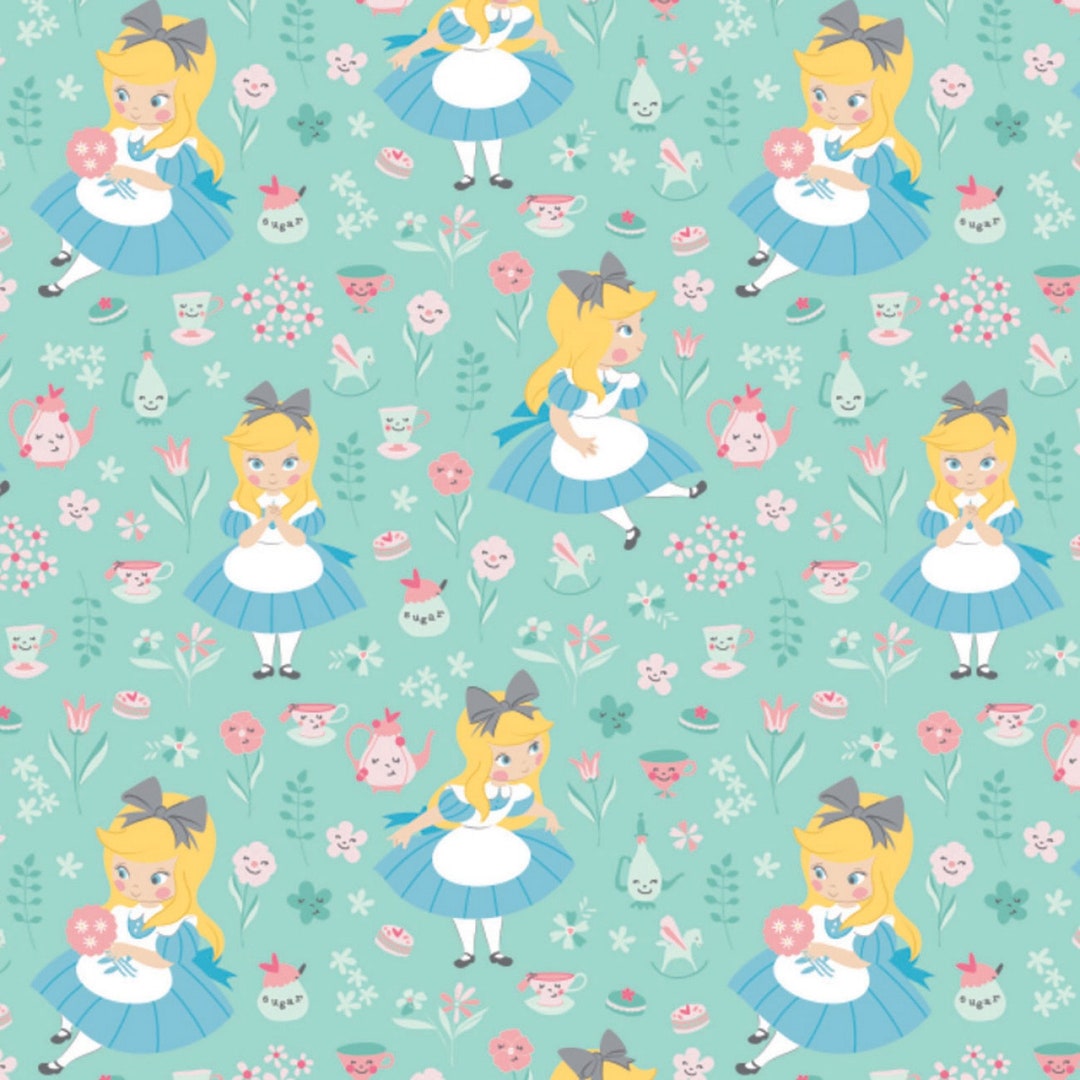 Disney Alice in Wonderland by Camelot Fabrics - in a World of My Own ...