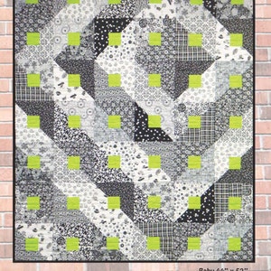 PARADIGM SHIFT ©201O Modern Quilt Pattern by Nellie J Designs - NJD110 - Paradigm Shift Quilt ...