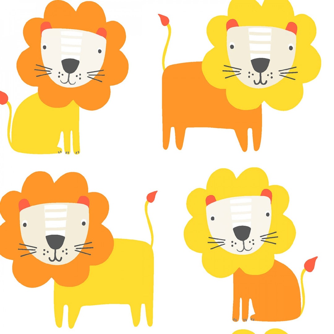 White Lions - STAY WILD Collection by 3 Wishes, Designed by Sally Payne ...