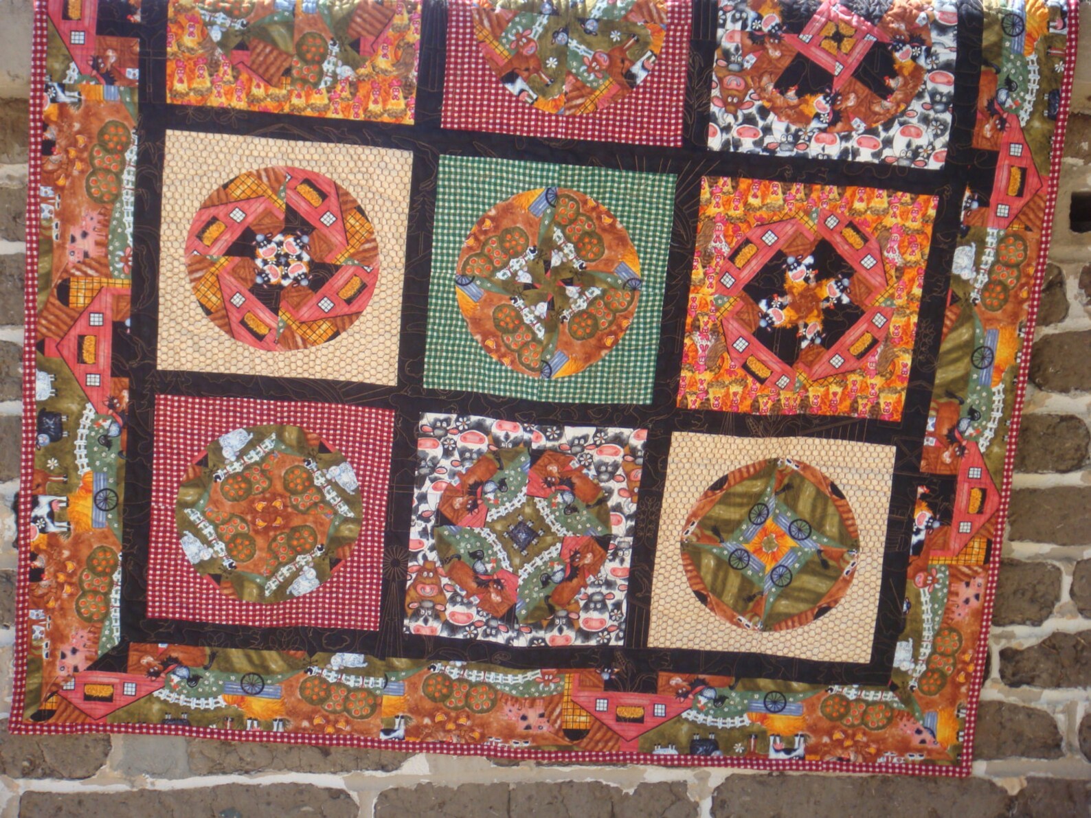 CARTWHEELS ©2009 Modern Quilt Pattern by Nellie J Designs - NJD104 ...