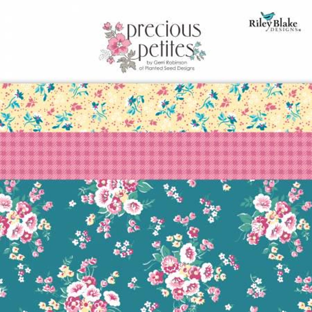 PRECIOUS PETITES - Jelly Roll. Fat Quarter Set, Charm Pack, Layer Cake ...