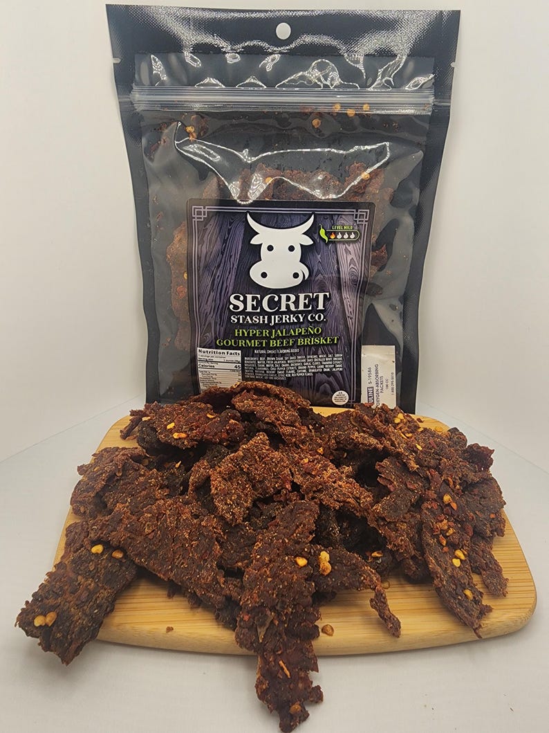 Hyper Jalapeno Beef Jerky - Etsy