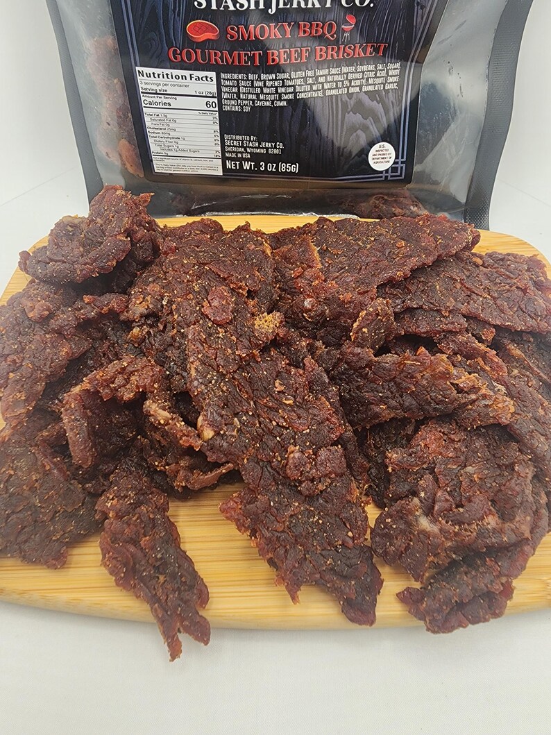 Smoky BBQ Beef Jerky - Etsy