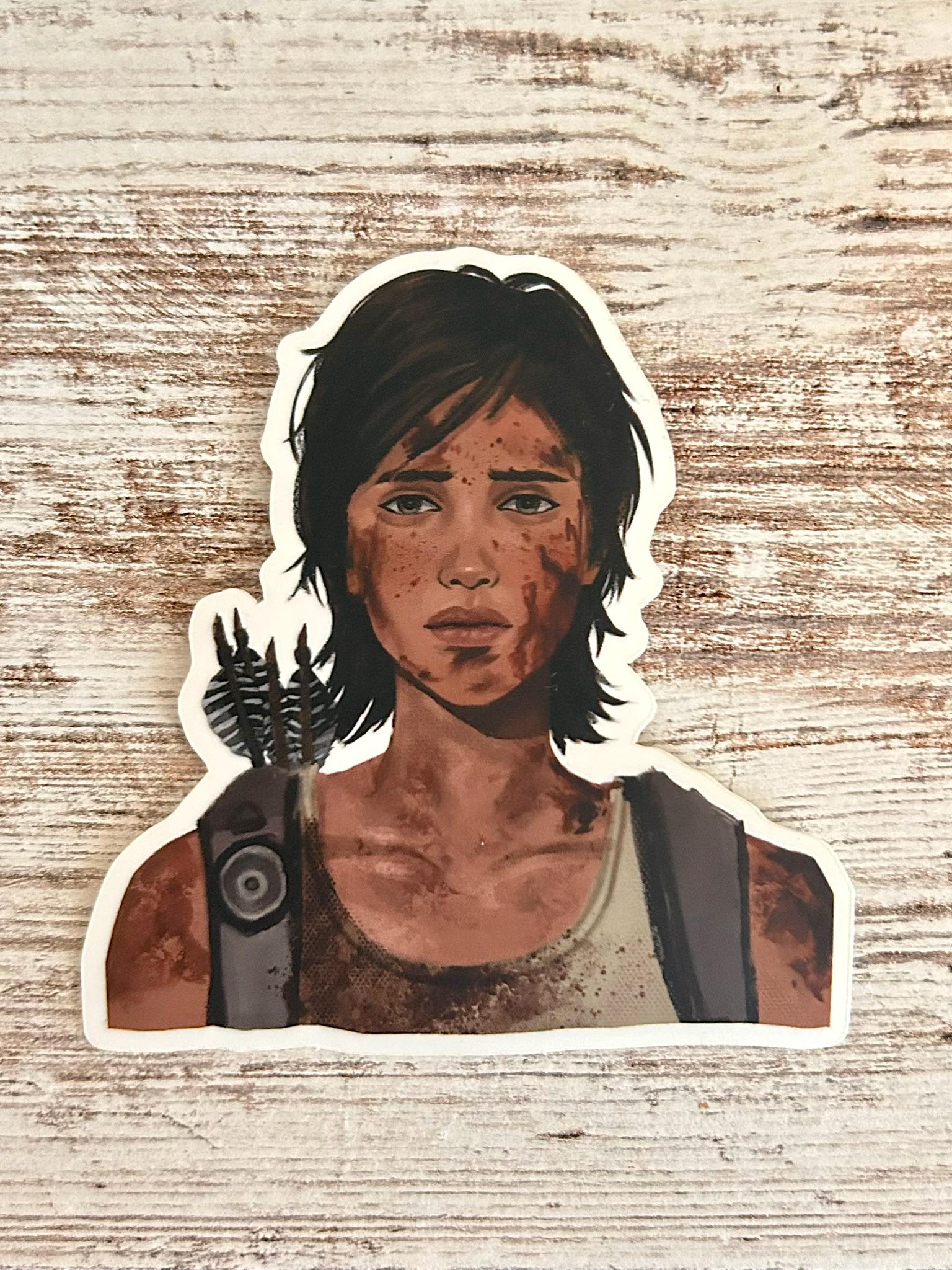 The Last of Us Ellie Vinyl Sticker - Etsy