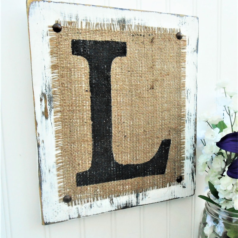 Wooden Letter L - Etsy