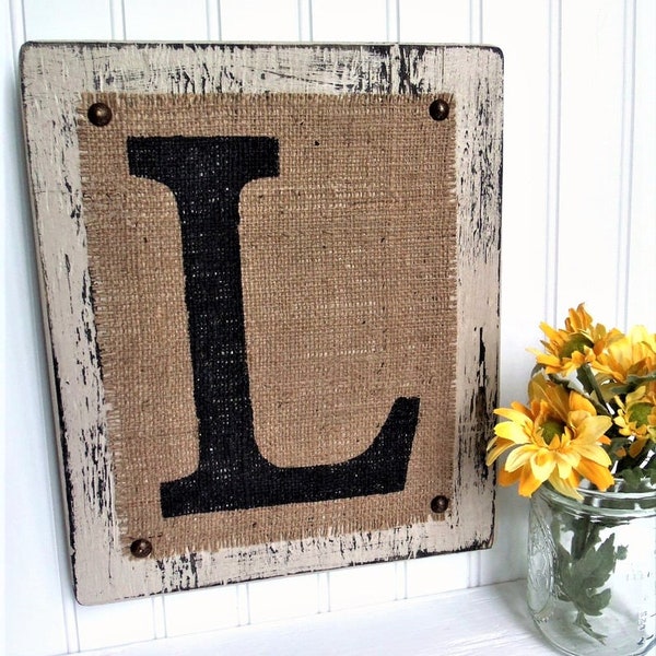 Burlap Wall Art - Etsy