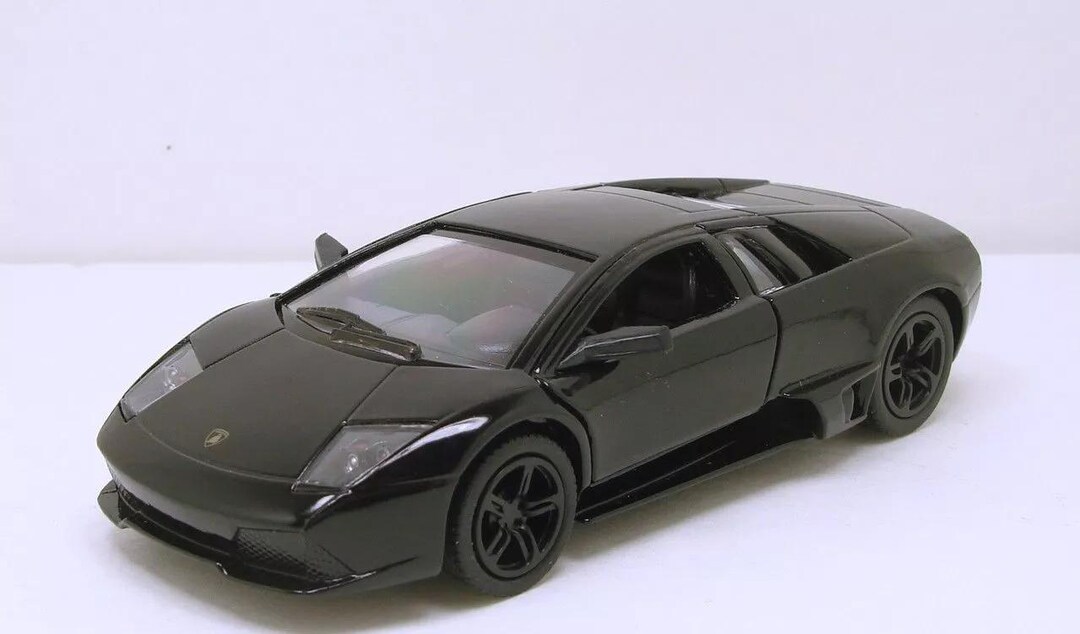 5" Lamborghini Murcielago LP640 Diecast Model Toy Car 1:36 Black - Etsy