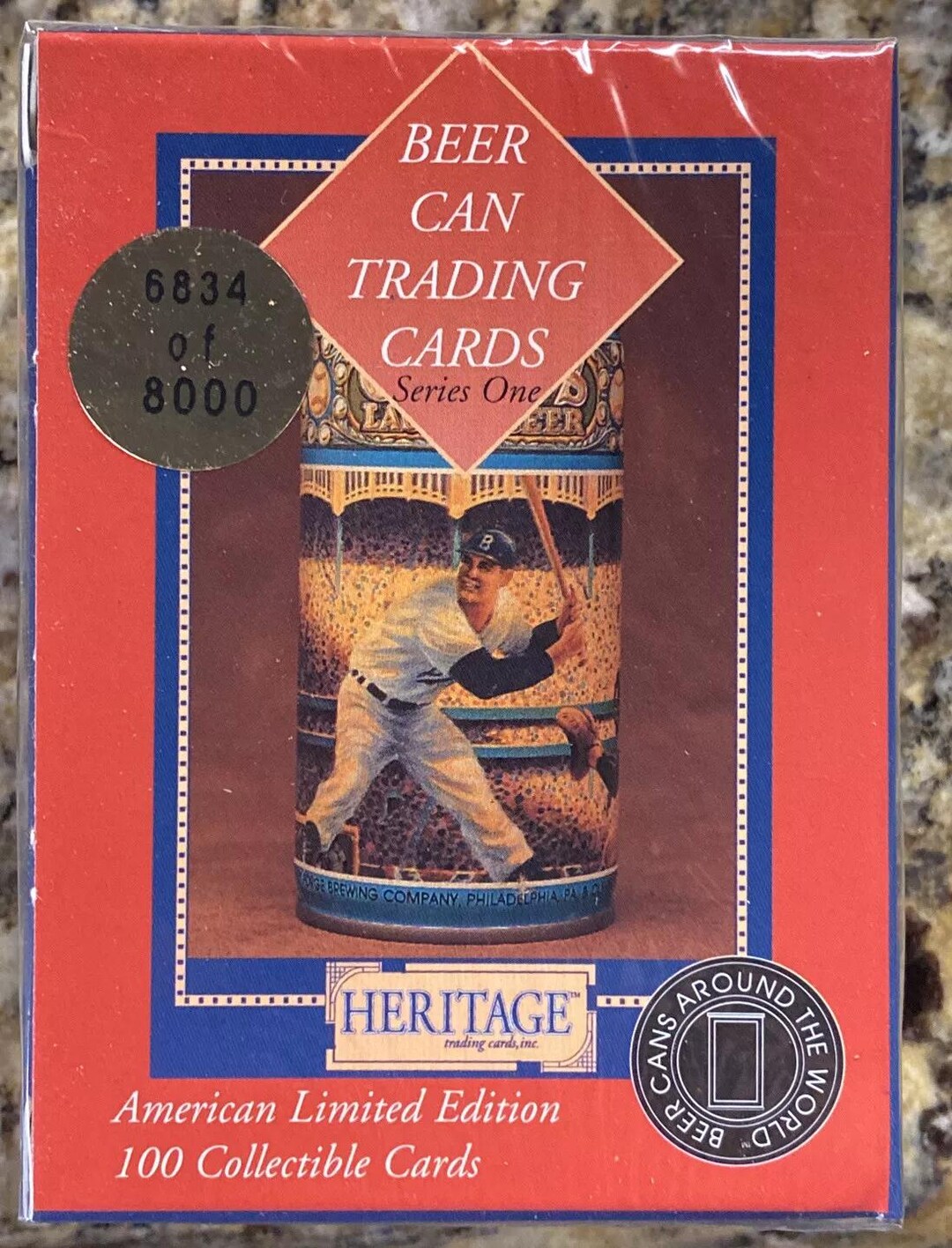 Vintage Beer Can Trading Cards | Sealed Box Complete Set of 100 - Etsy
