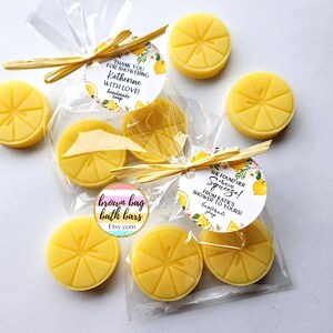 Lemon Slice Soap Favors: Citrus Shower, Sweet Little One - Etsy