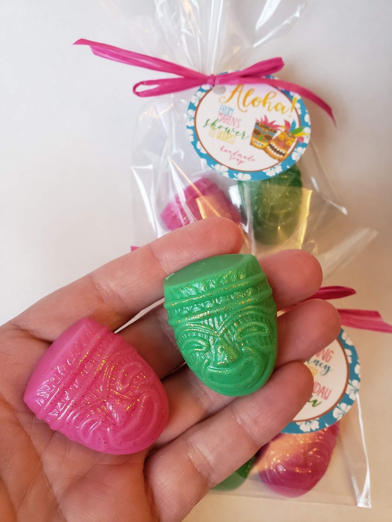 Luau Soap Party Favors Tiki Soap Favors Pool Party Soap - Etsy