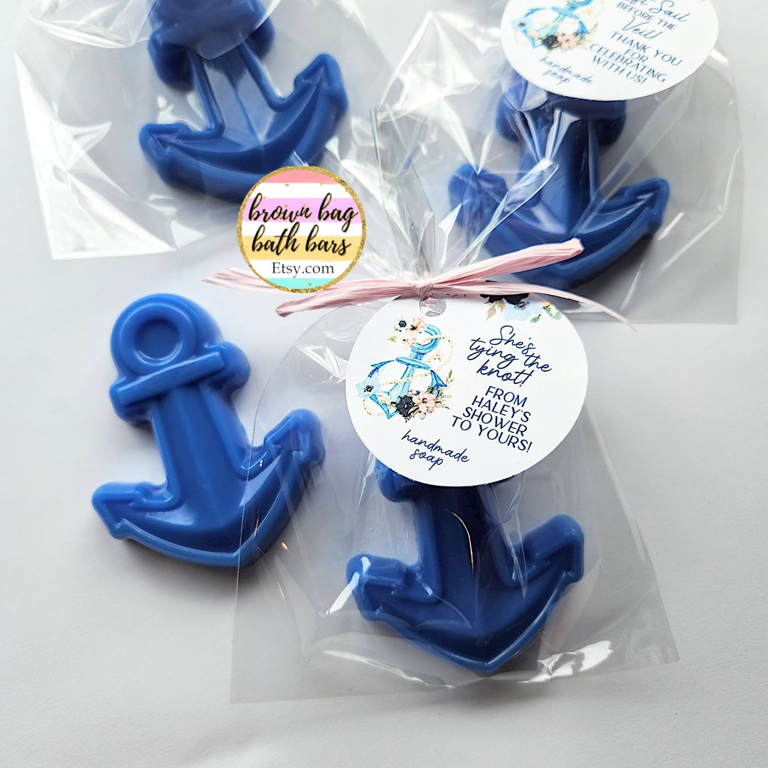 Anchor Soap Favors, Anchors Aweigh Favors, Last Sail Before the Veil ...