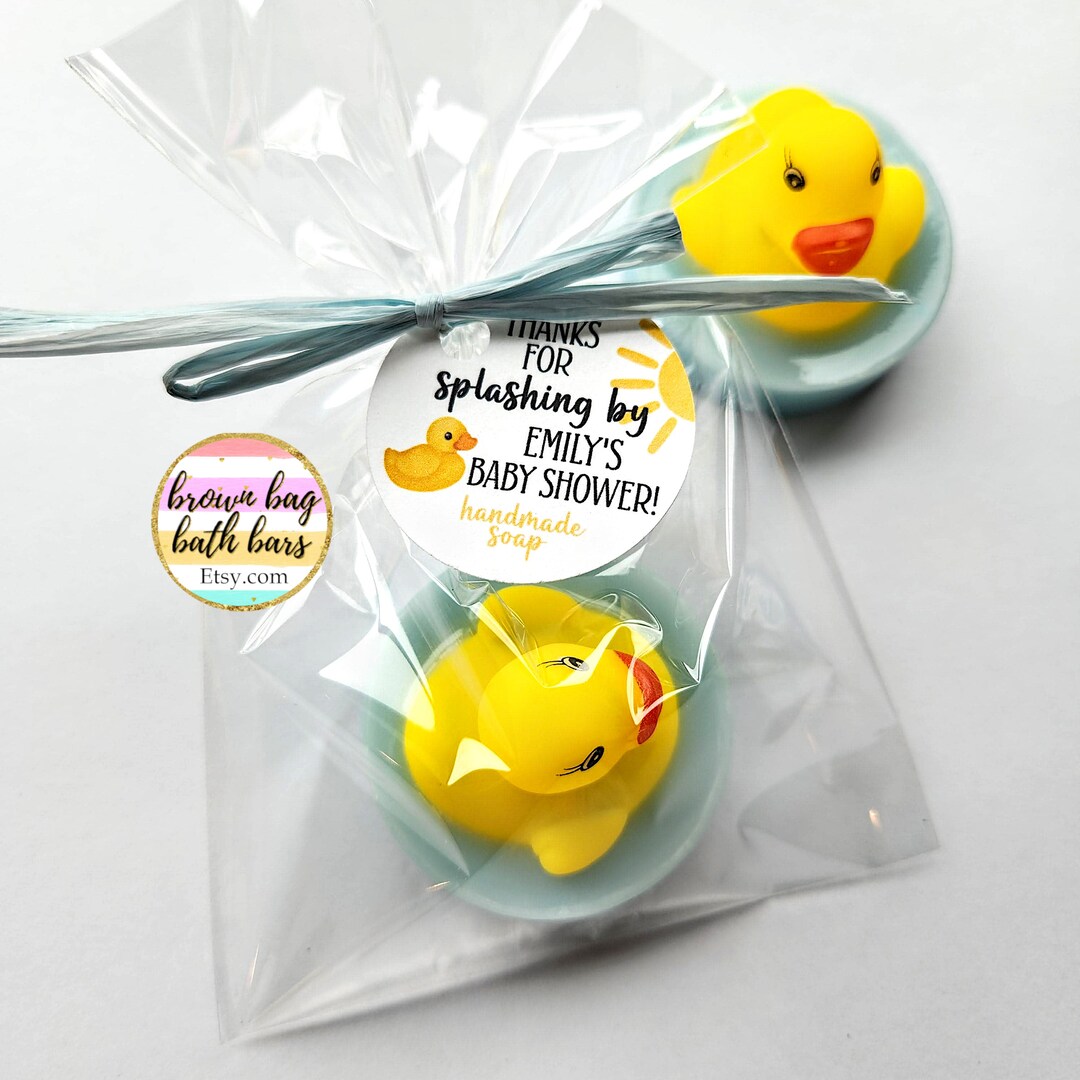 Rubber Duck Soap, Splish Splash Baby Bash Favors, Rubber Ducky Party ...