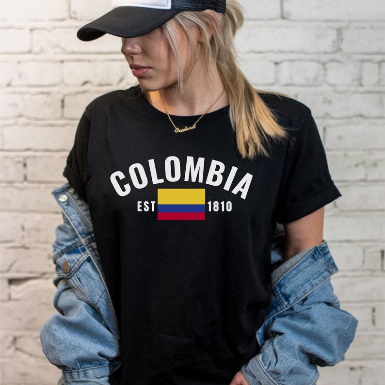 Colombia Est. 1810 • Flag & Text PNG • Instant Download - Etsy