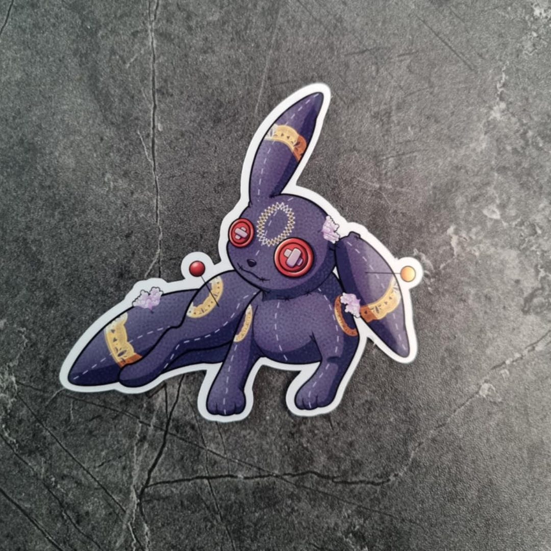 Voodoo Umbreon -vinyl Sticker -horror -pokémon - Etsy Australia