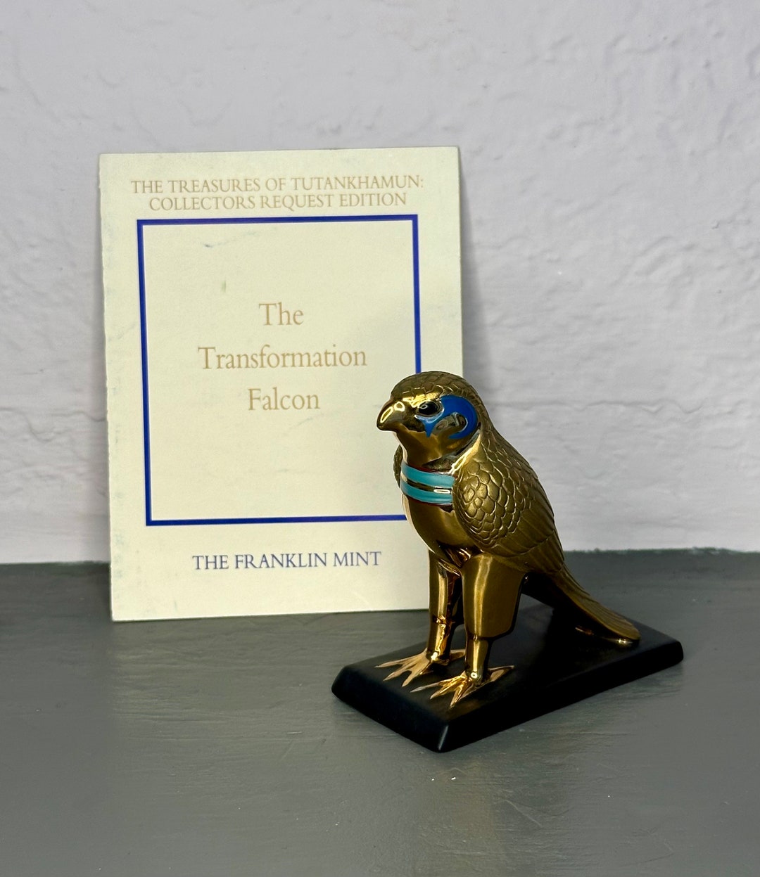 1989 Franklin Mint Treasures of King Tut Miniature Collectable ...