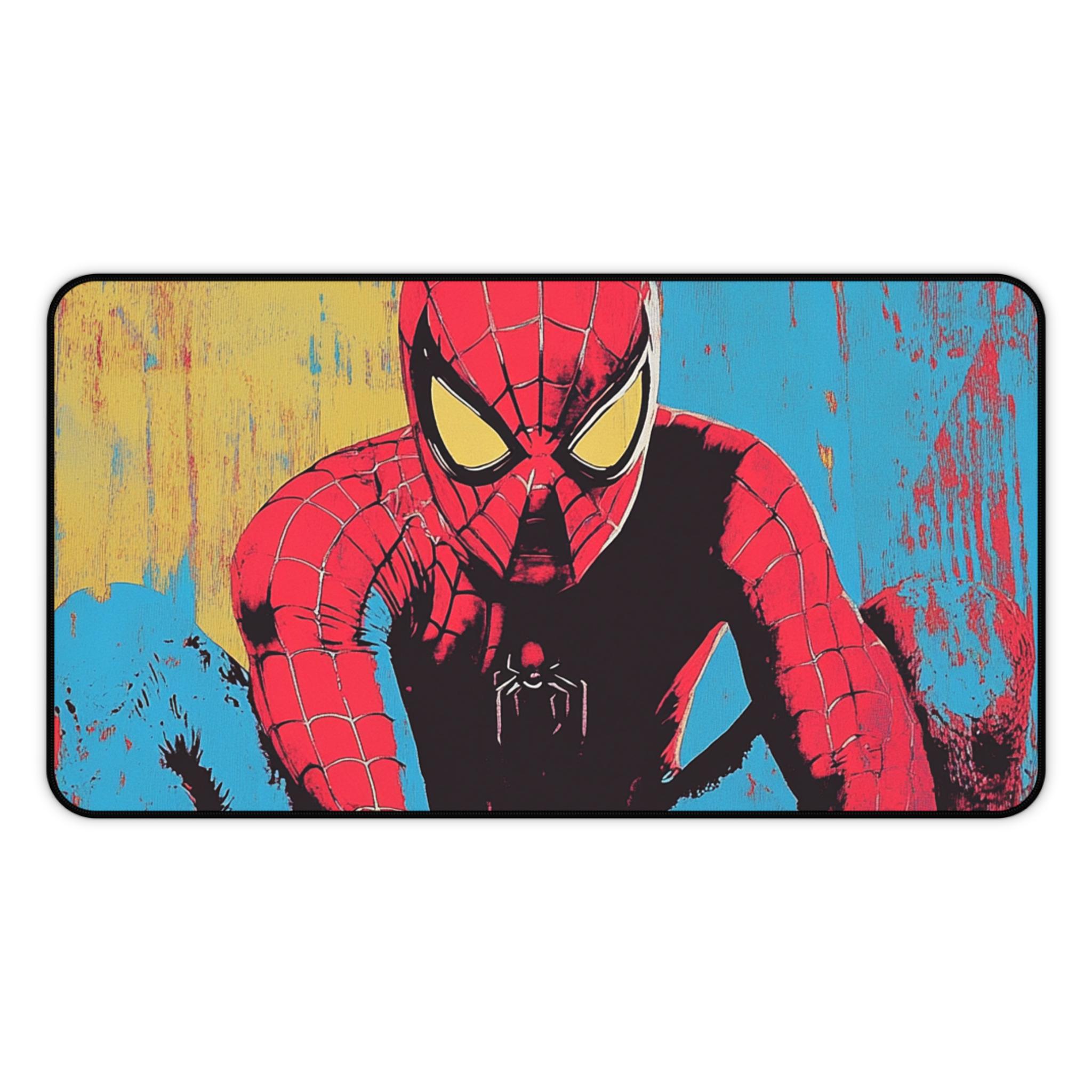 Spiderman Desk Mat - Fun Office Decor, Gamer Desk Accessory, Gift for ...