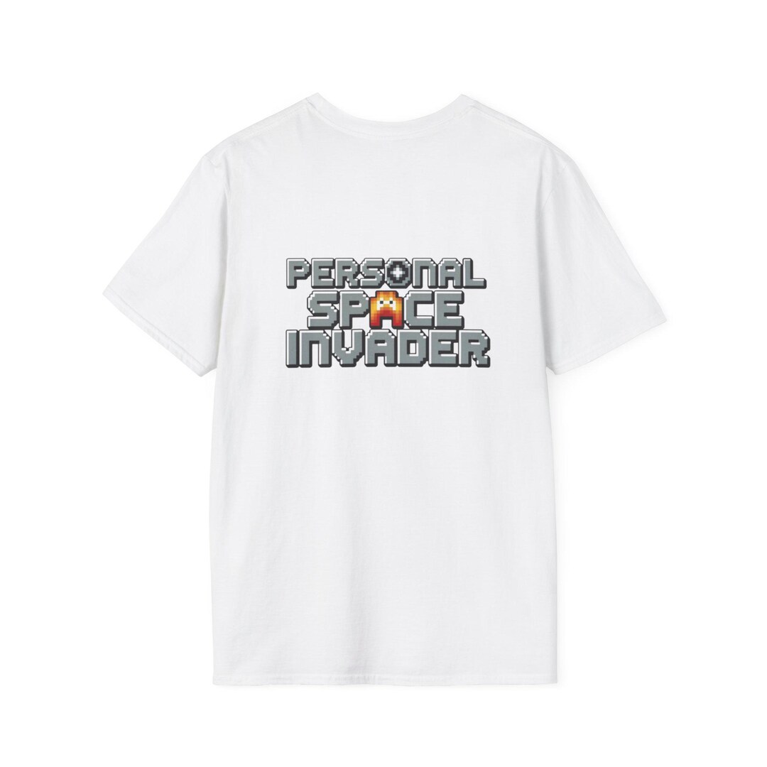Unisex Personal Space Invader Retro Gaming Shirt, Funny Geek Gift for ...