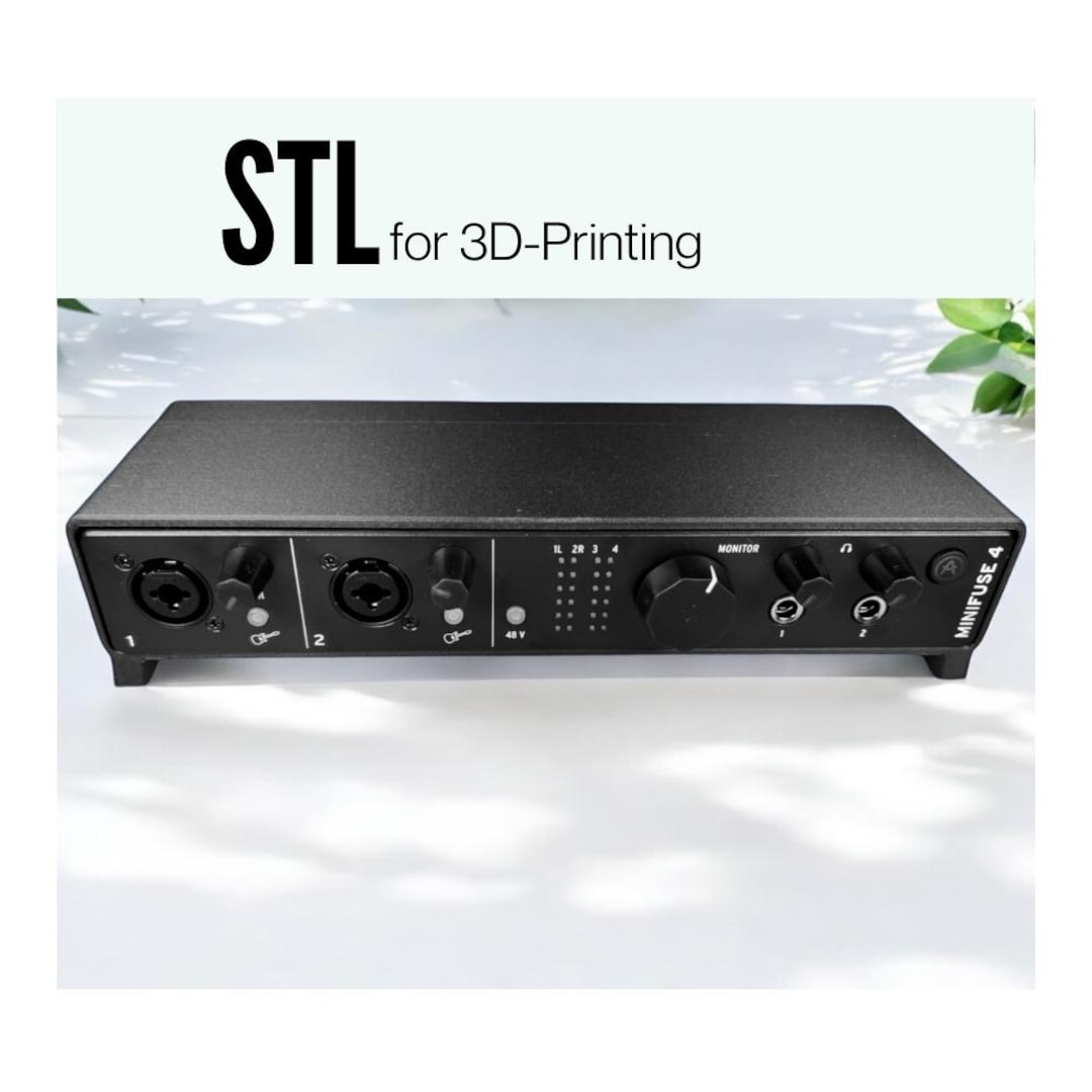 Stl ARTURIA MINI FUSE 4 Holder Cable Management Table Stand 3D Print ...