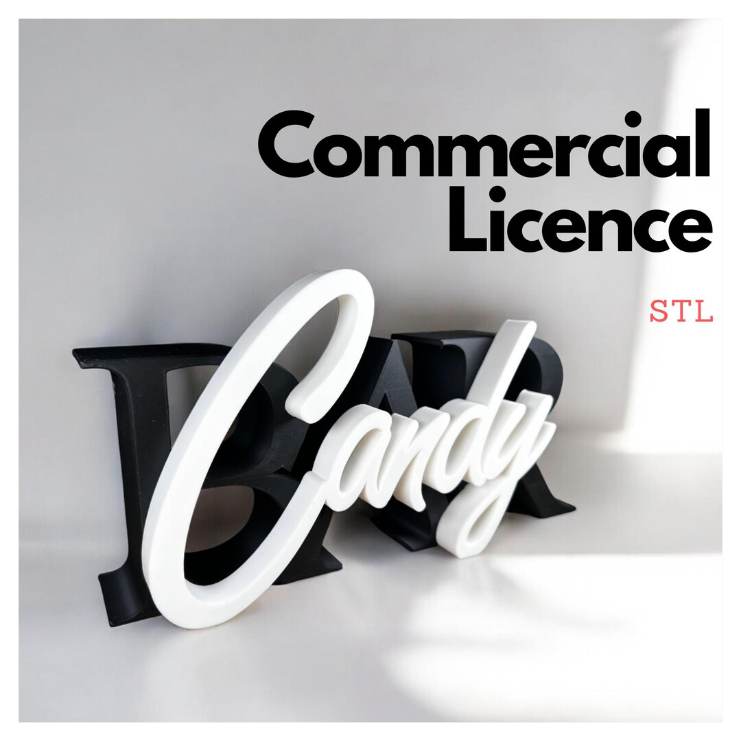 Commercial STL Candy Bar Display – Decorative Presentation for Parties ...