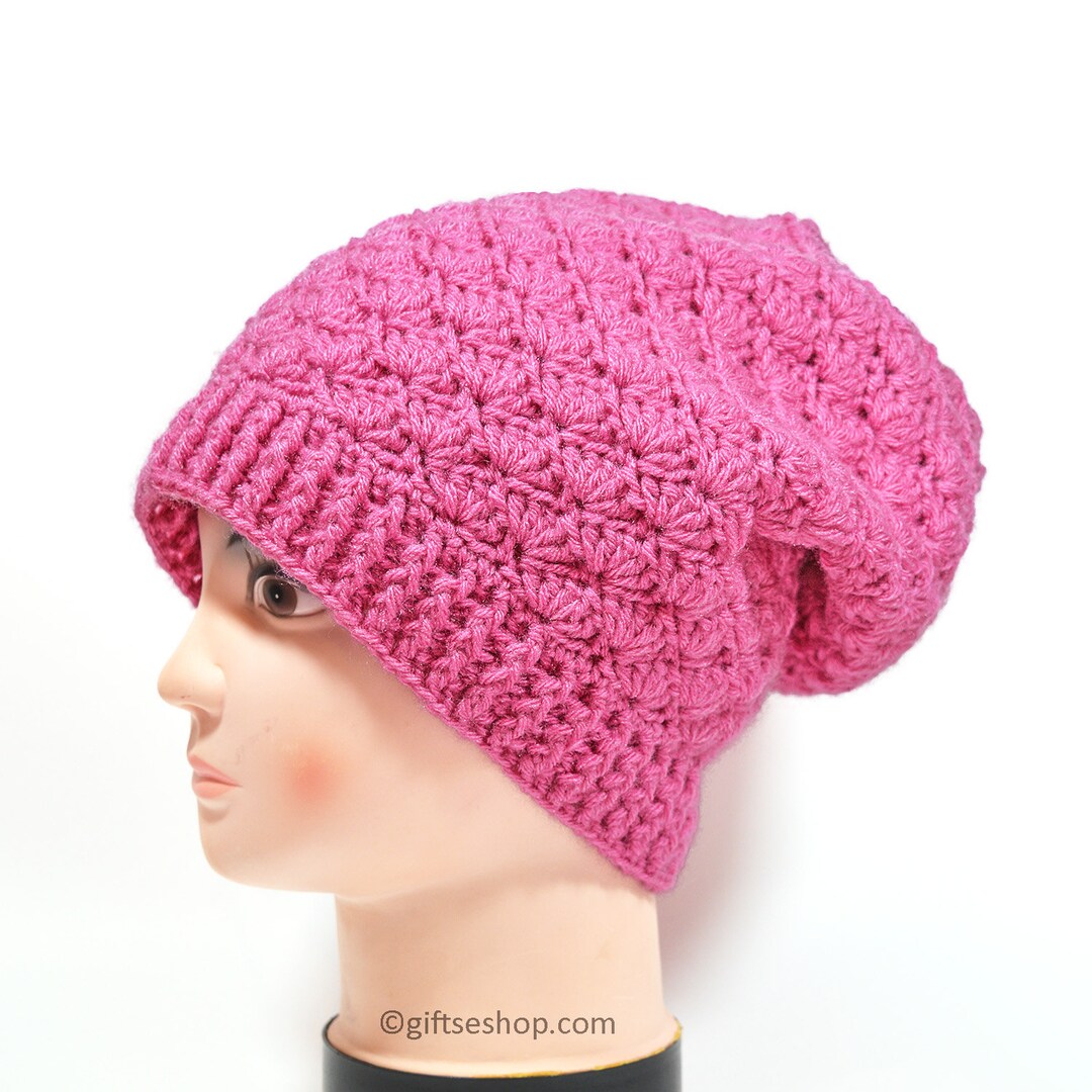 Crochet Hat PATTERN Crochet Slouchy Hat Pattern No97 - Etsy