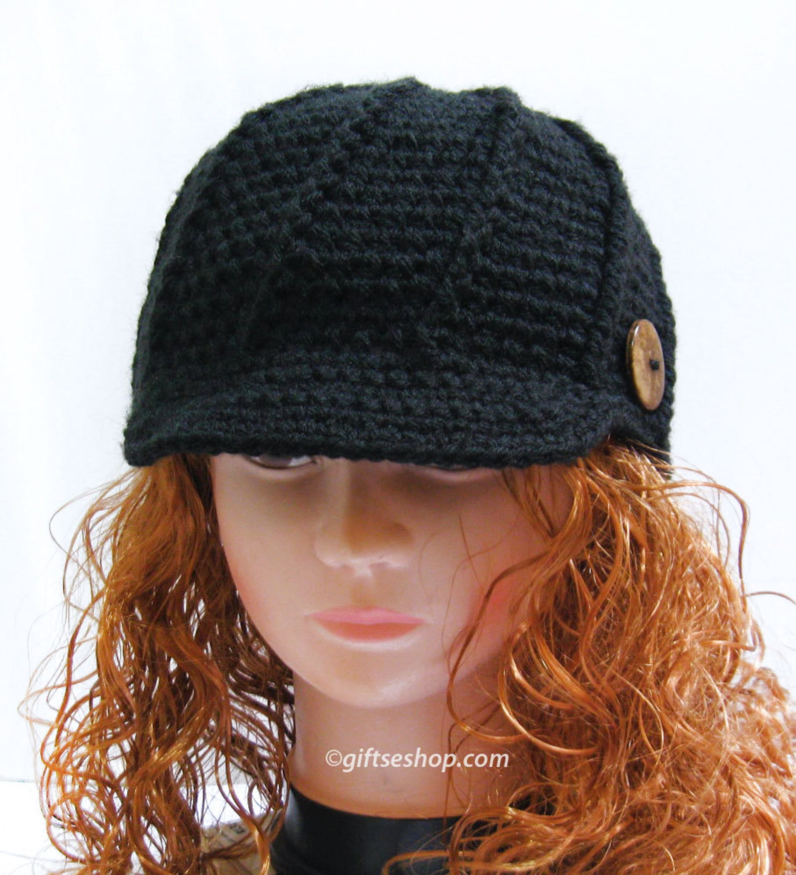 Crochet PATTERN crochet Newsboy Hat Pattern Newsboy Cap - Etsy