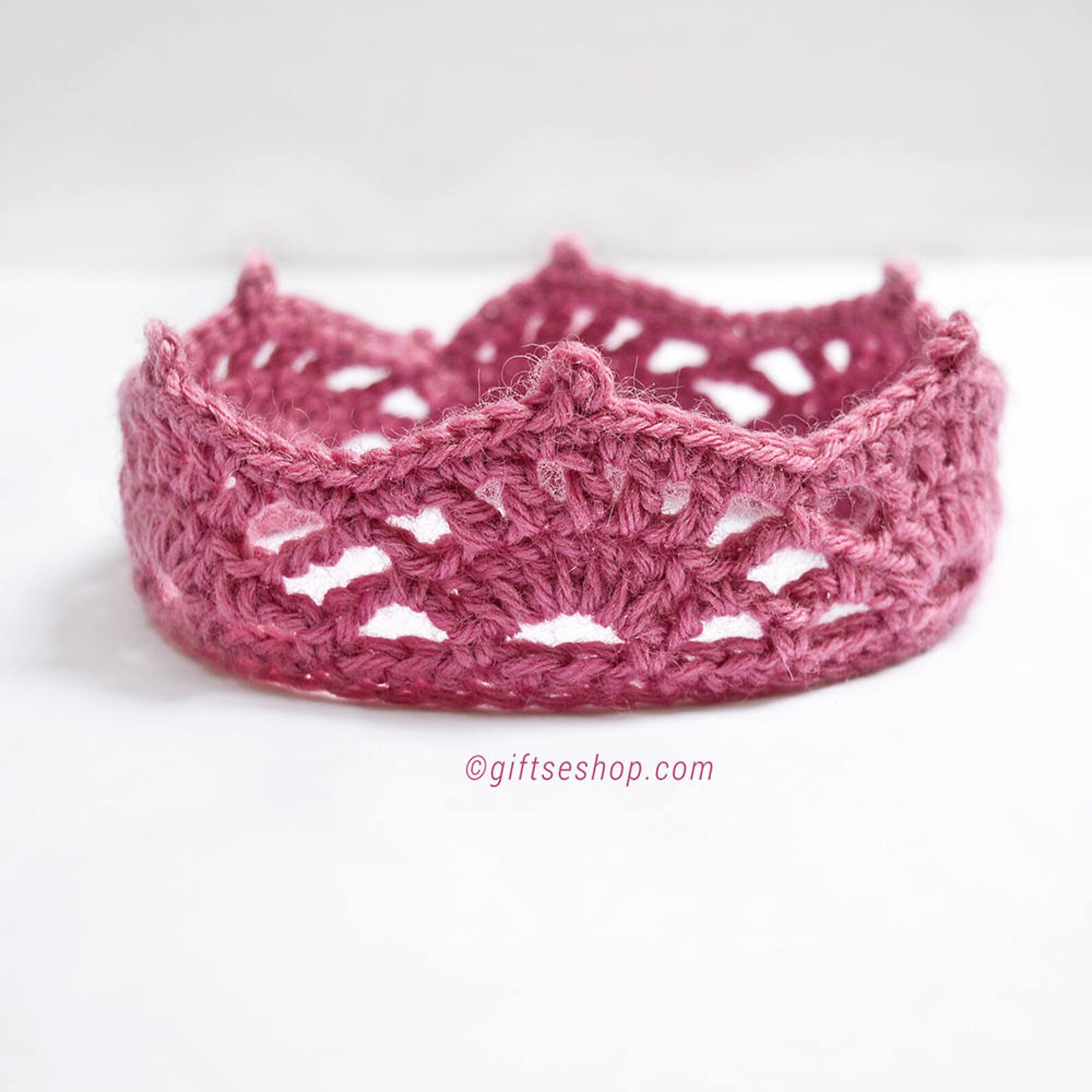 Crochet Newborn Princess Crown Tiara Pattern PDF N59 - Etsy