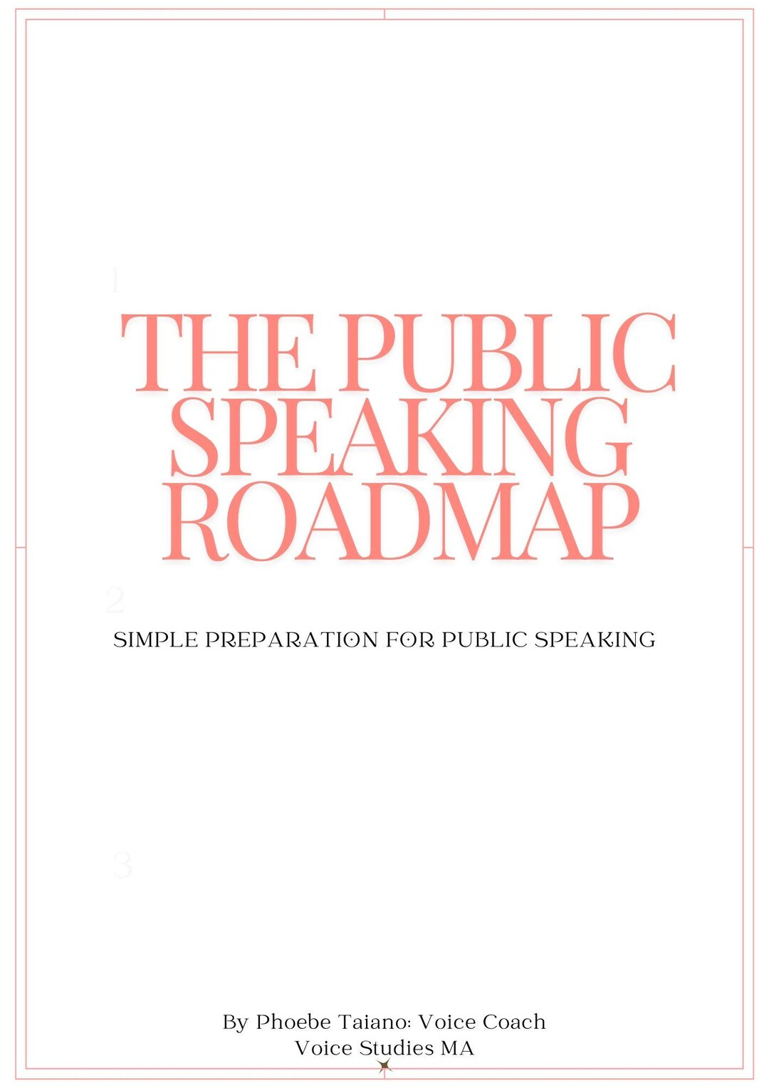 The Public Speaking Roadmap: Simple Preparation for Public Speaking - Etsy