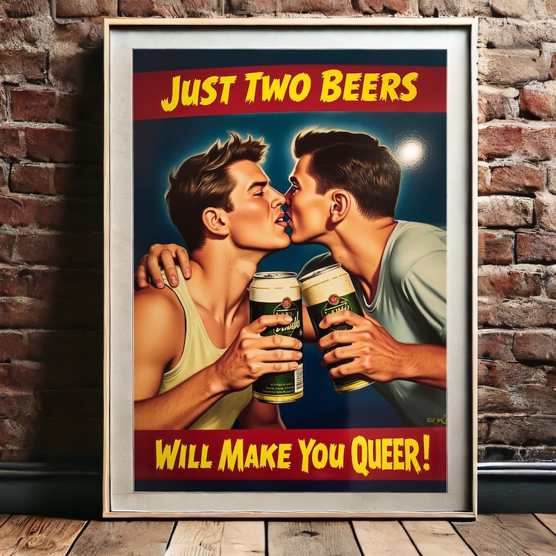 Gay Man Cave Decor - Etsy