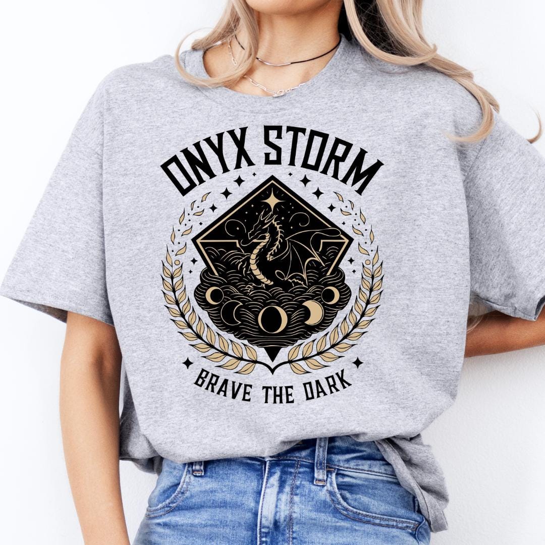 Onyx Storm Fourth Wing Women Tee,onyx Storm Merch,onyx Storm Tshirt ...